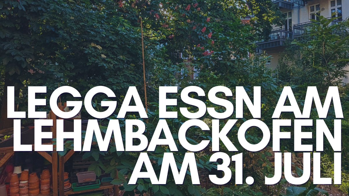 Legga Essen am Lehmbackofen | ALTE MU